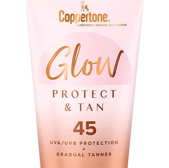Coppertone | Skincare | Coppertone Glow Protect And Tan 45 | Poshmark
